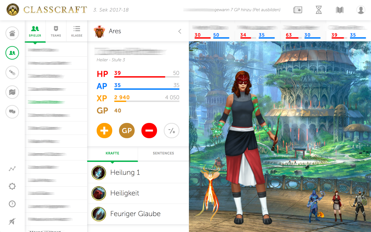 Experiment Classcraft – Die ersten Wochen – digital unterrichten